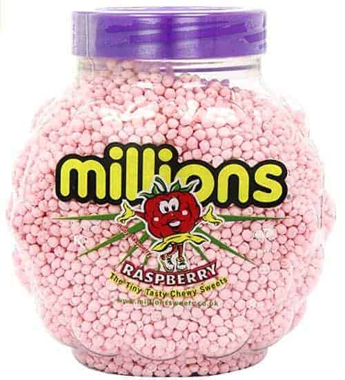 Raspberry Millions 400 Grams - Sweet 4 All Events