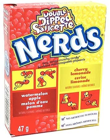 Nerds Double Dipped Lemonade Wild Cherry Apple Watermelon - Sweet 4 All ...