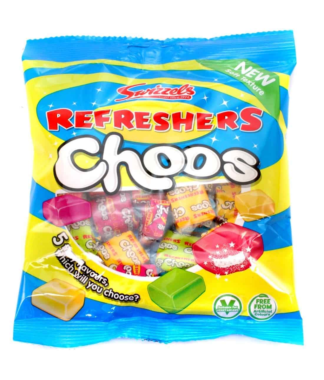 SWIZZELS REFRESHERS CHOOS SHARE BAGS - Sweet 4 All Events